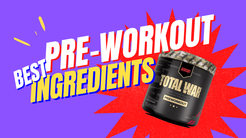 Top 3 Must Have Pre-Workout Ingredients That Work - Recovatech