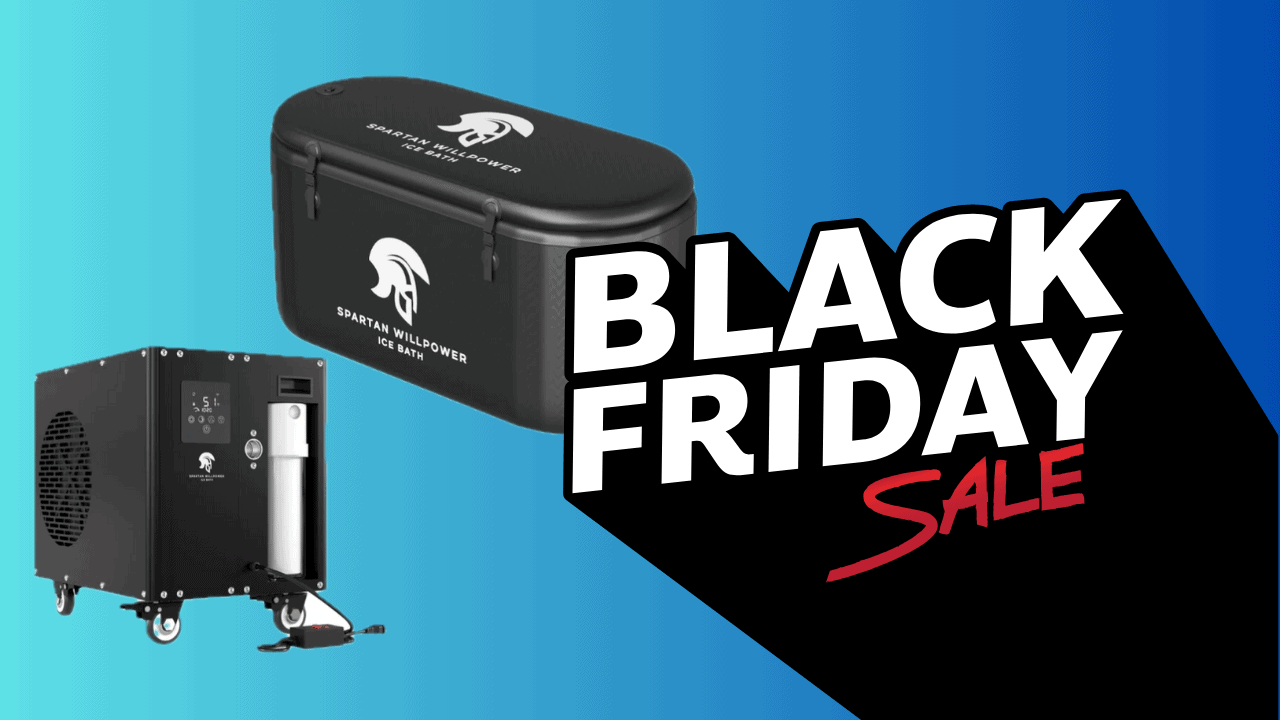 Warrior Willpower Spartan Ice Bath Black Friday Sale - Recovatech